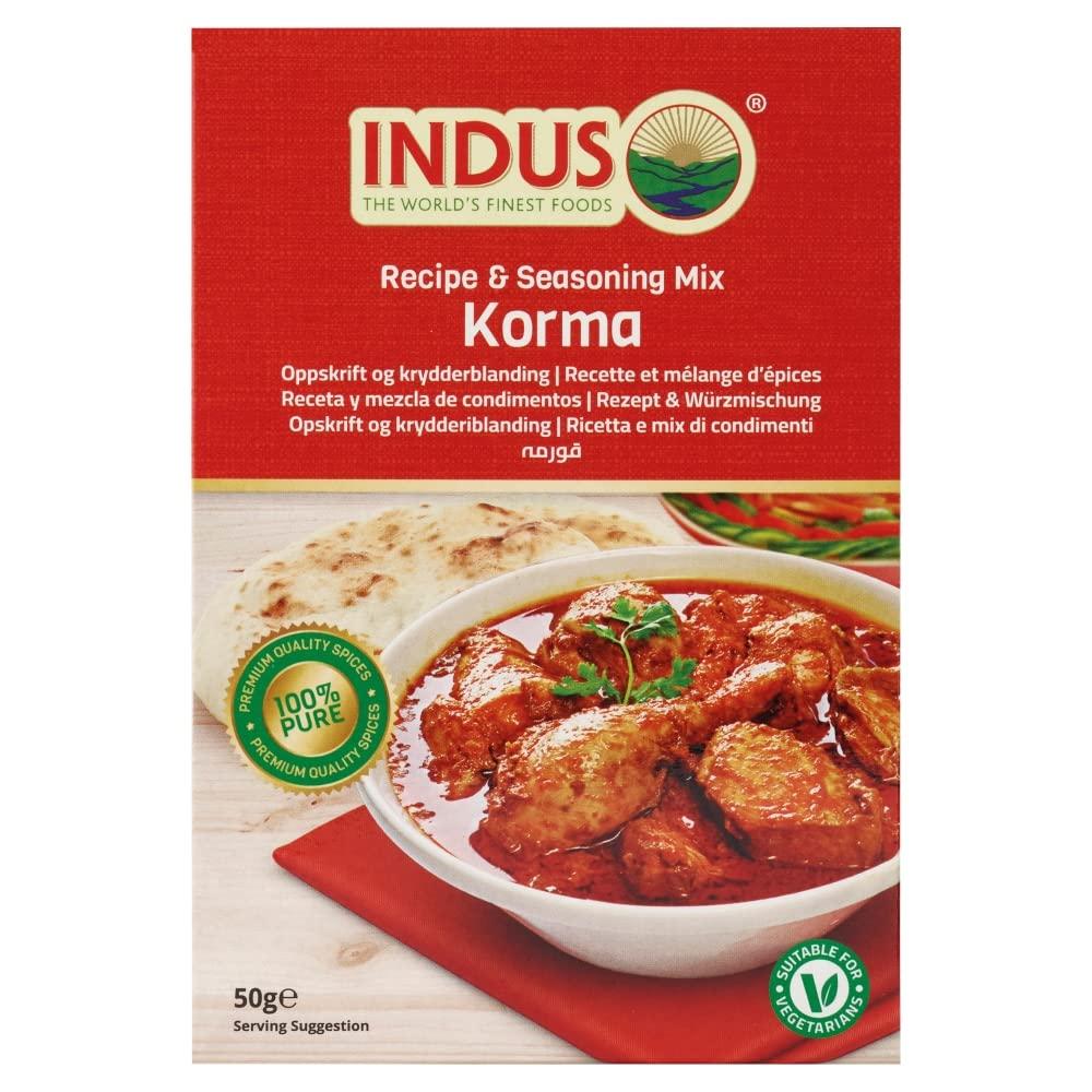Indus Korma Recipe & Seasoning Mix 50g | Buy Now with Express ...