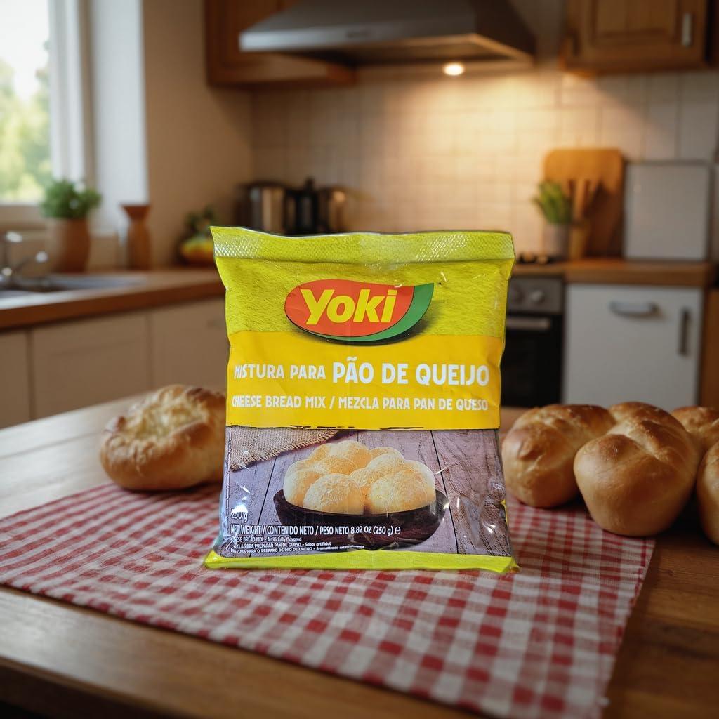 Yoki Cheese Bread Mix - Mistura para Pao de queijo - Mezcla para pan de ...