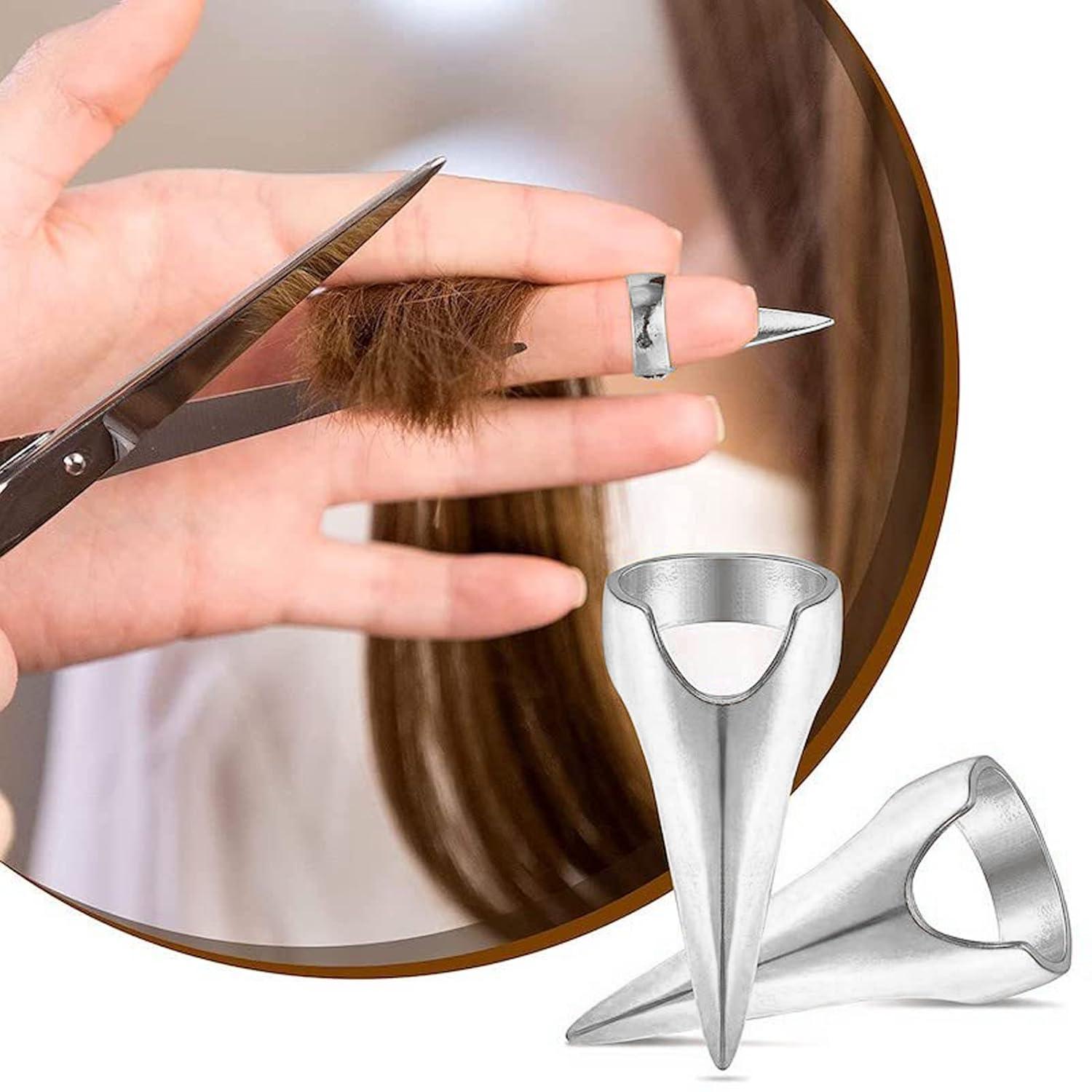 10-Piece Hair Cutting Tools Set | Metal Hair Separating Rings for ...