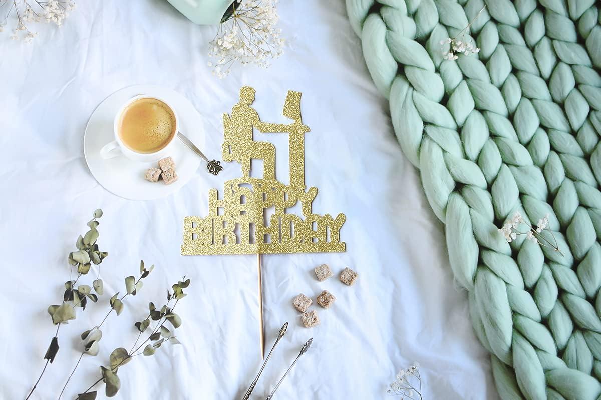 Programming Theme Happy Birthday Cake Topper Programmer Cake Decor ...