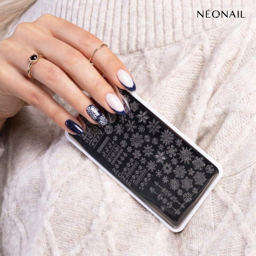 Neonail Stamping Plate 17 | Perfect Stencil & Nail Art Design | French ...