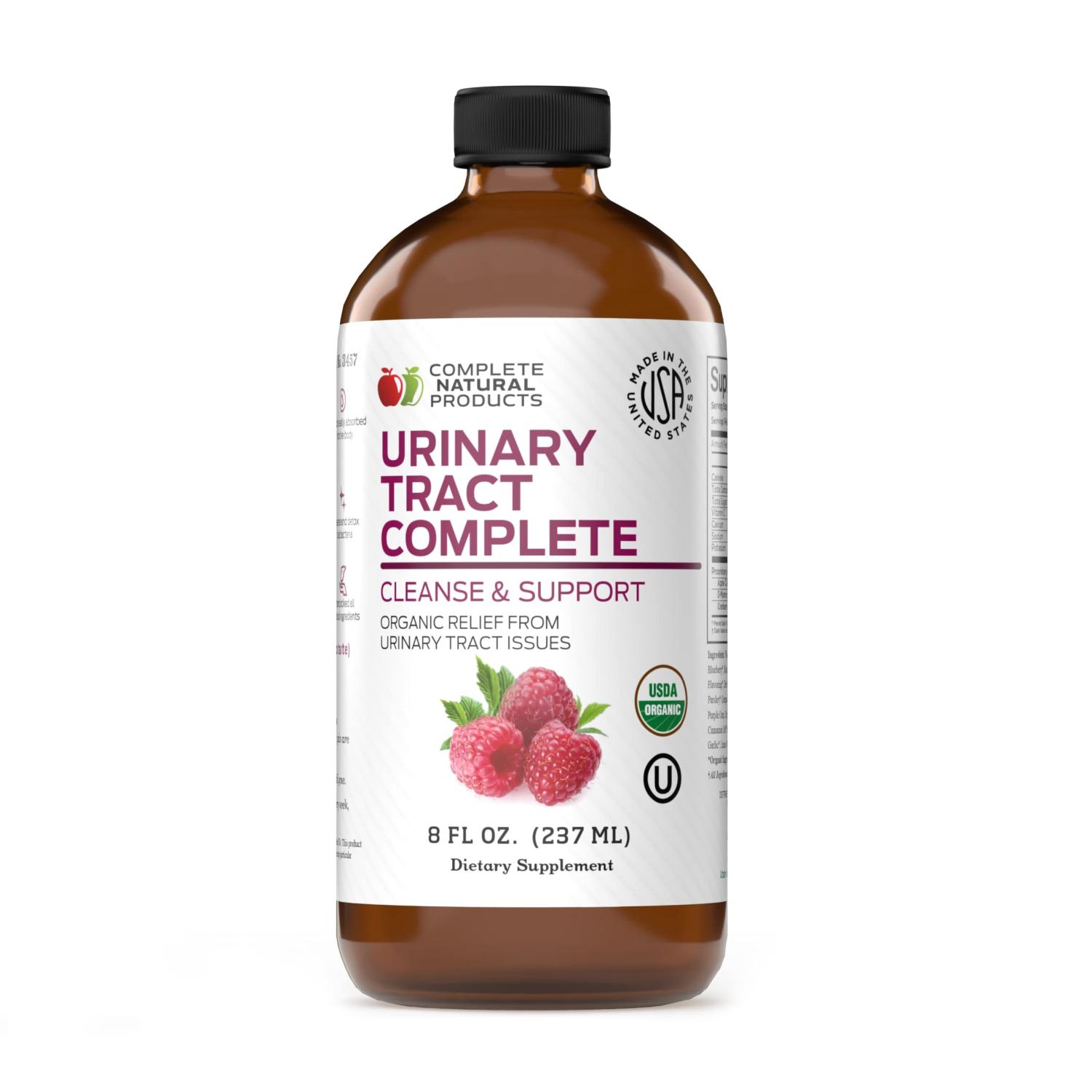 Organic Urinary Tract Complete 8oz Liquid - UTI Prevention & Candida ...