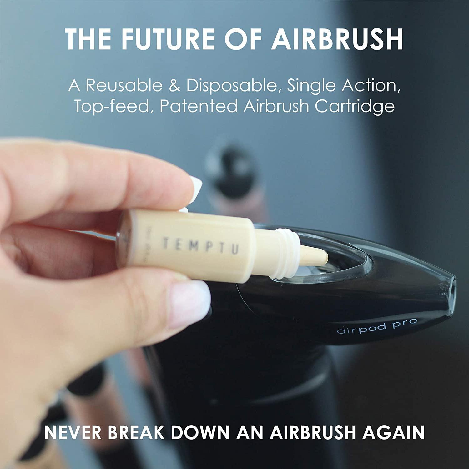 TEMPTU Airpod Pro Refillable Makeup Cartridge - Custom Color Blending ...