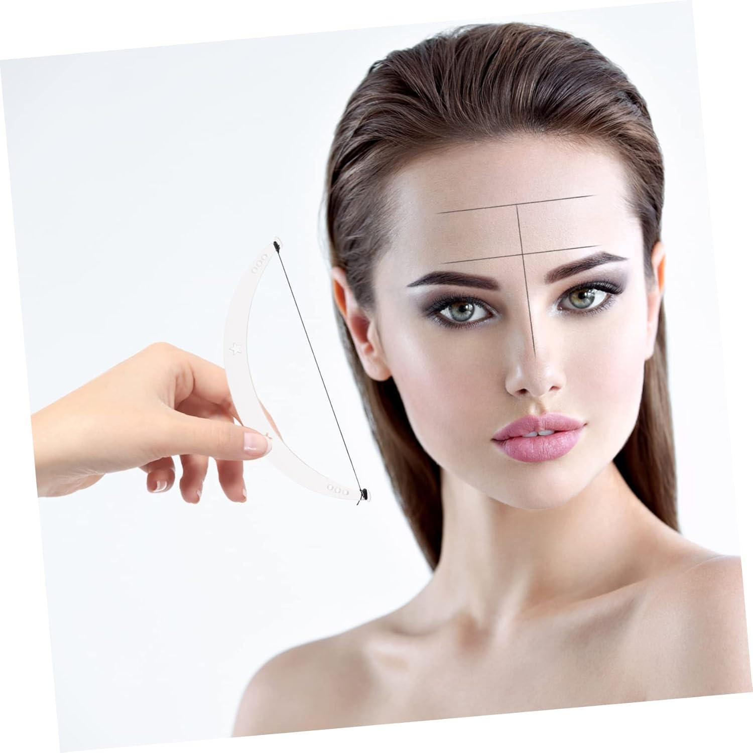 SKISUNO Eyebrow Measurement Ruler 1set Positioning Nose Auxiliary Shape ...