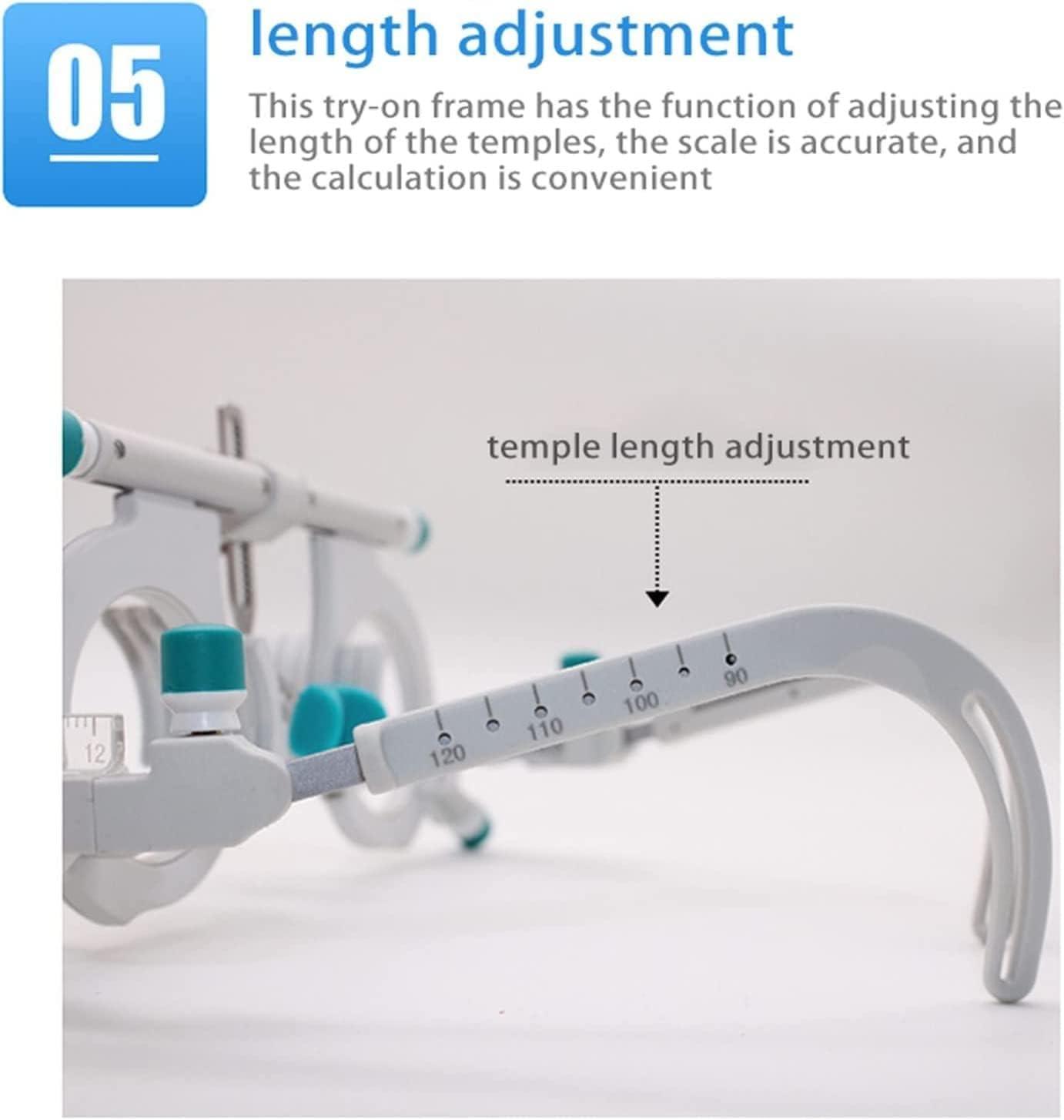 Buy Gehpyyds Universal Optical Trial Frame - Adjustable Lens PD 48-80mm ...