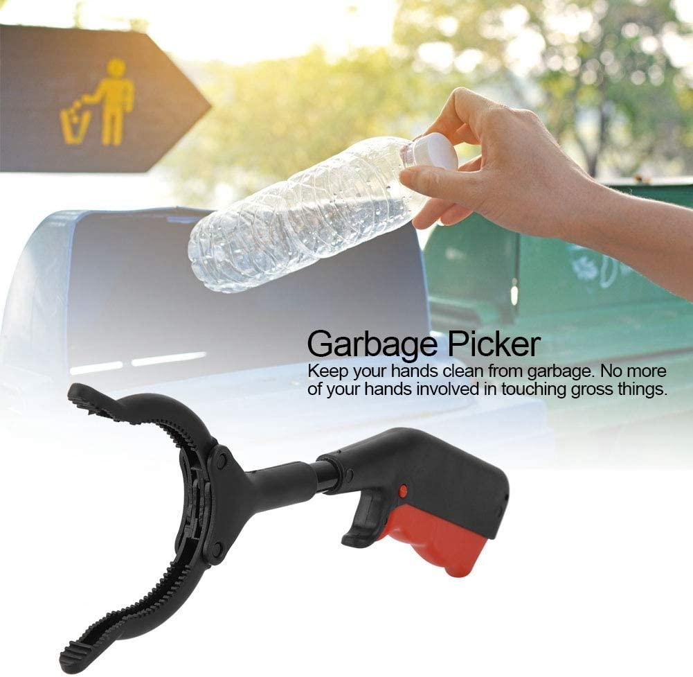 Denkerm Heavy Duty Claw Trash Garbage Picker | Grabber Reacher Tool for ...