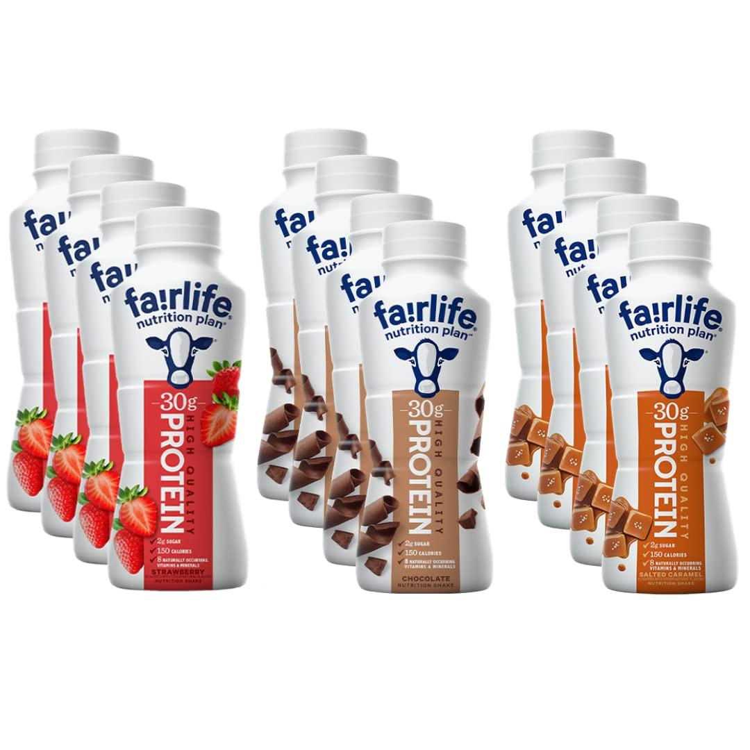 Fairlife Nutrition Plan High Protein Shake Variety Pack - 11.5 Fl Oz ...