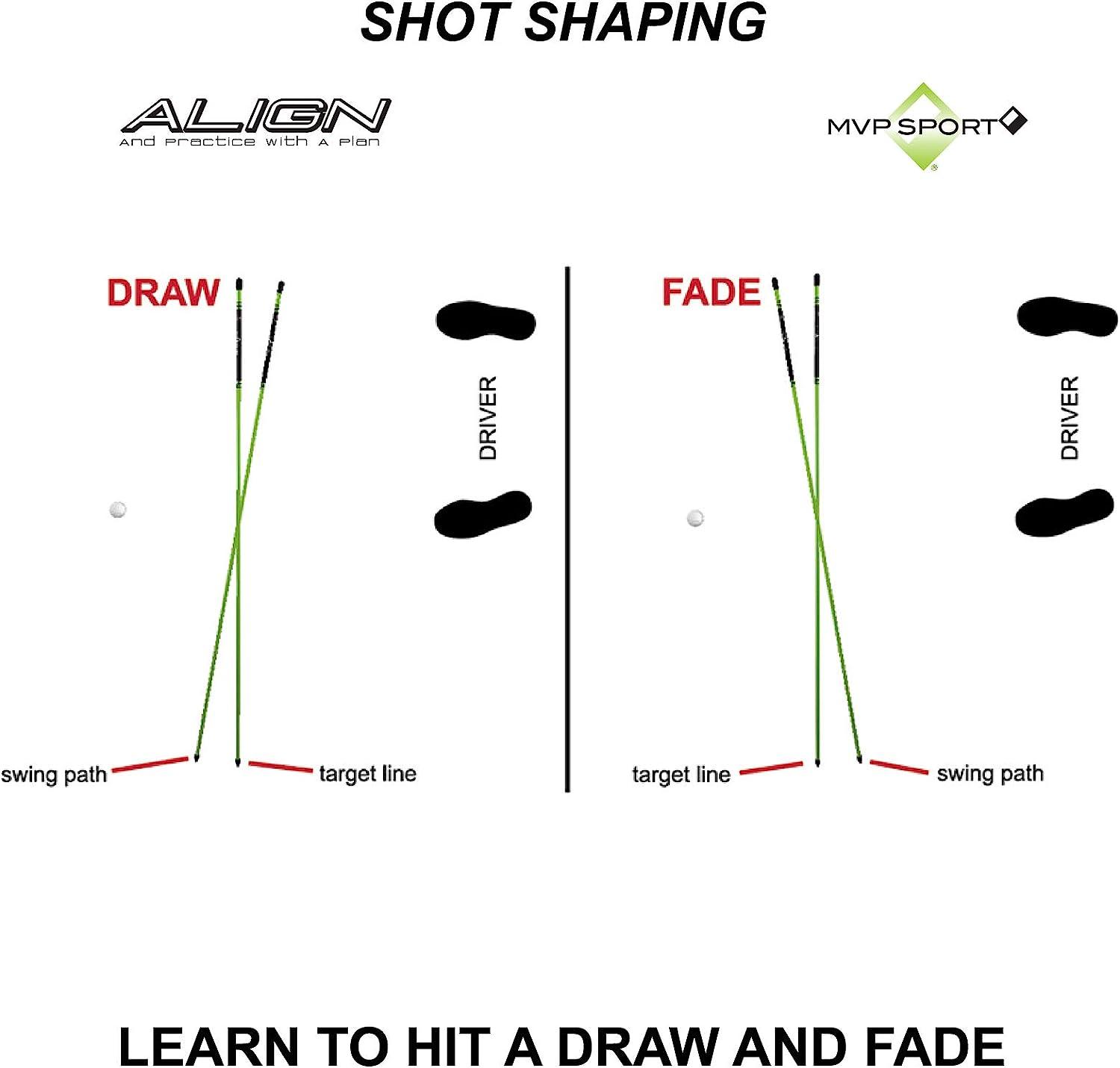 David Leadbetter Swing Alignment Rods 2-Pack - Orange | MoRodz | Buy ...