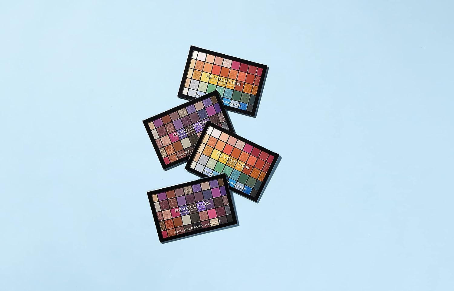 Makeup Revolution Maxi Reloaded Palette - 45 Highly Pigmented Matte ...