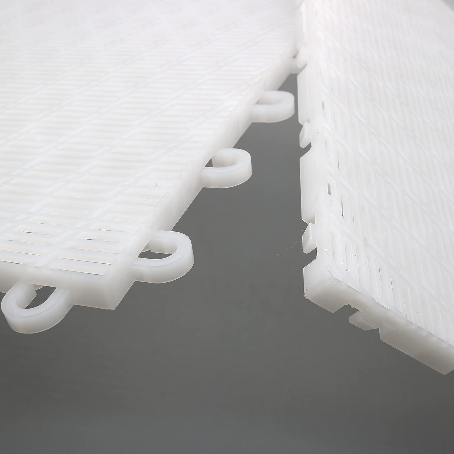 ACCUFLI Hockey Dryland Flooring Tiles - 12 Pack of Slick Interlocking ...