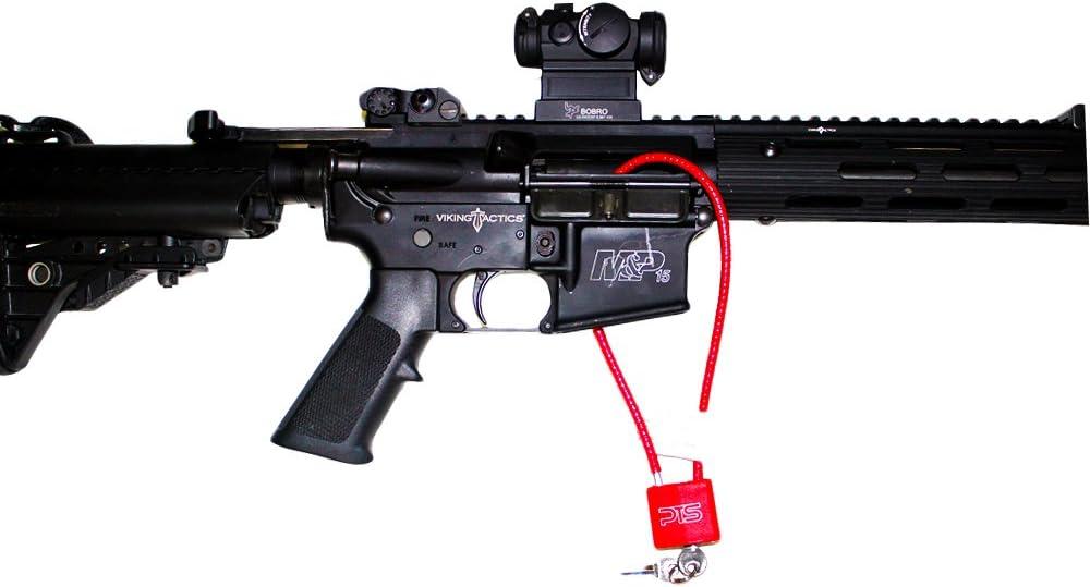 Premium Tactical Cable Gun Lock (15) Keyed Alike - 2 Pack | California ...