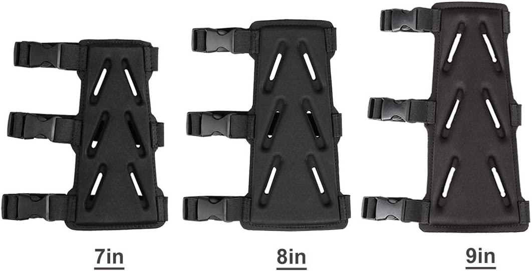 KRATARC Adjustable Arm Guard for Hunting and Shooting - 7'' Black | Buy ...
