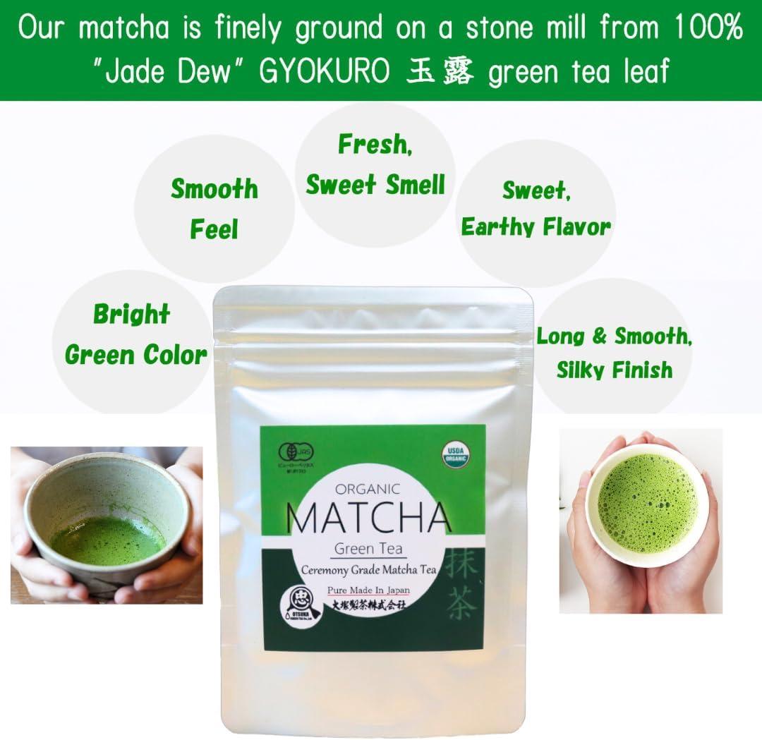 Organic Ceromonial Grade Matcha Powder - First harvest matcha - Made In ...