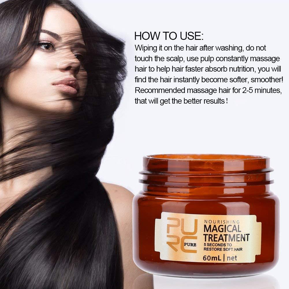60ml Magical Hair Mask - Keratin Treatment for Dry Damaged Hair ...
