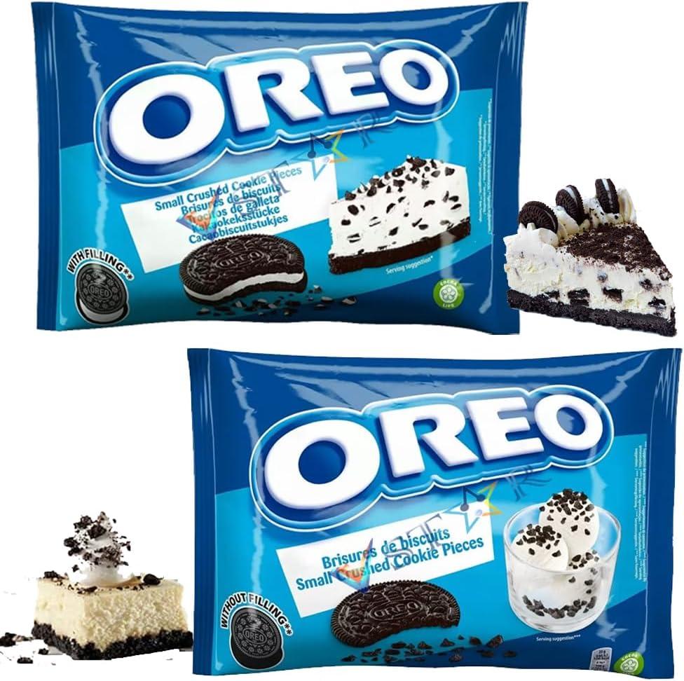 2 x Oreo Cocoa Flavoured Cookie Crumbs Without Creme & Vanilla ...