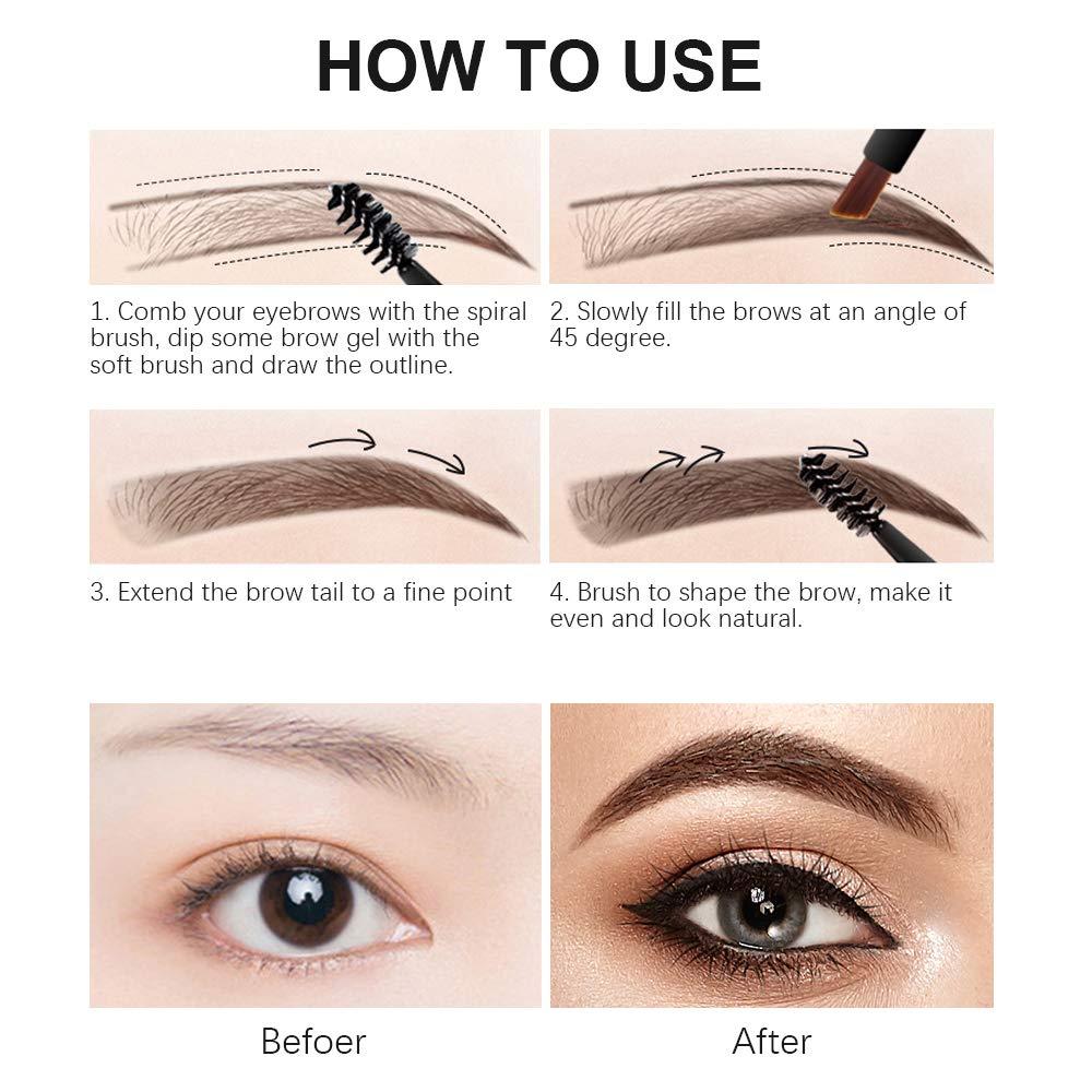 how to draw eyebrows with pomade