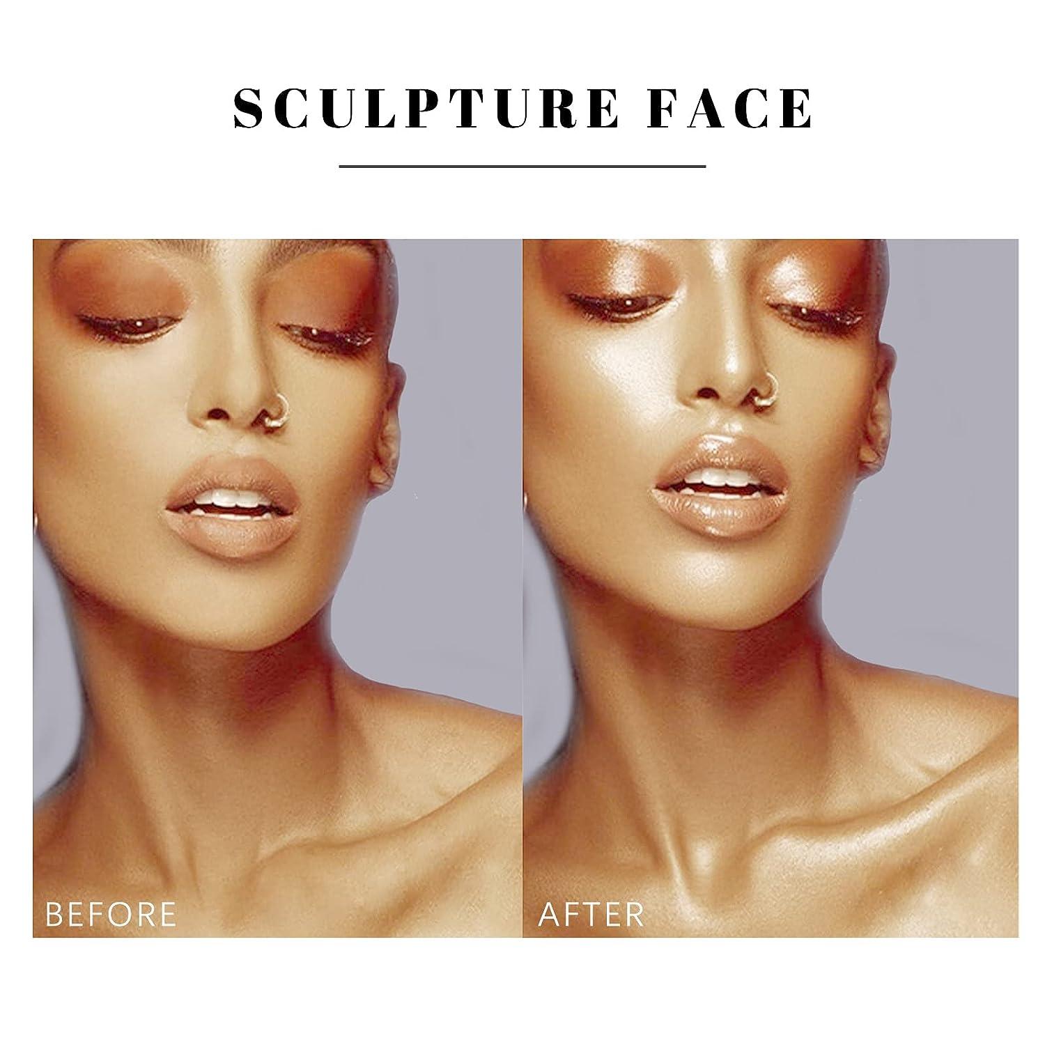 HOSAILY Body Luminizer Liquid Highlighter - Waterproof Shimmer for Face ...