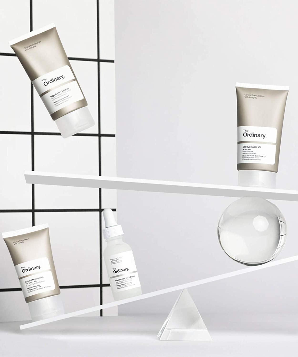 The Ordinary Balance Skincare Set - Squalane Cleanser, Salicylic Acid ...