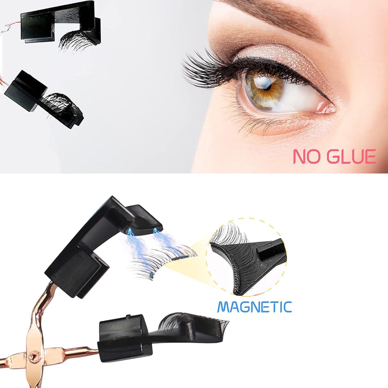 Richsky Quantum Lashes - Glue-free Magnetic Eyelashes Set with ...