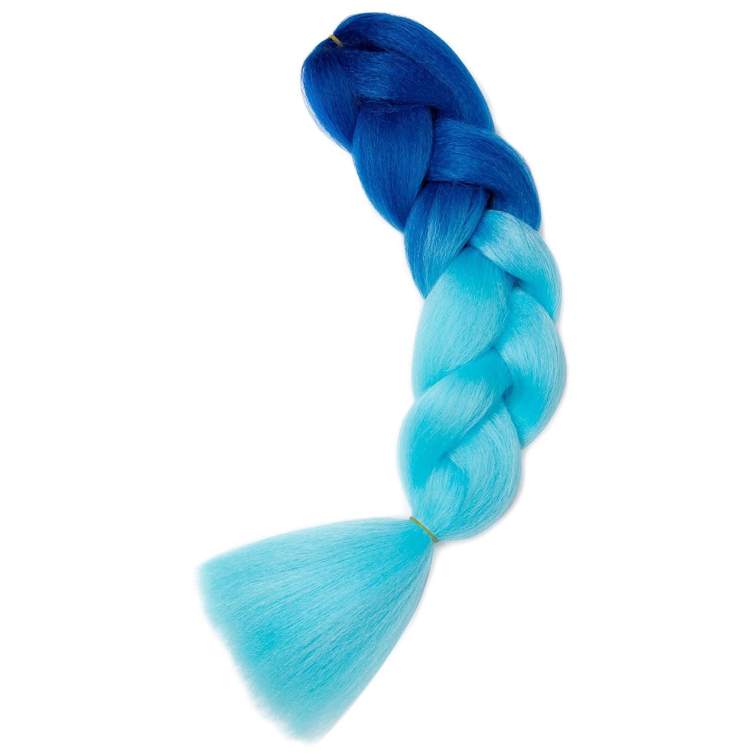 Buy Gairyan Jumbo Braids Extensions - 60cm Ombre Synthetic Braiding ...