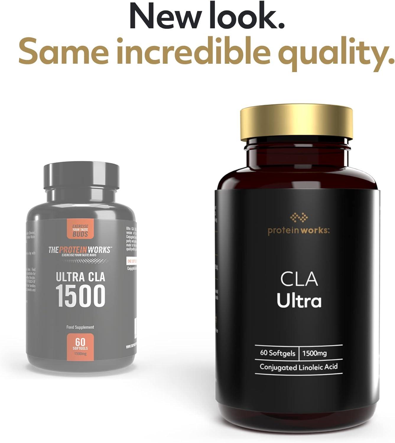 Protein Works - Ultra CLA Softgels | High Strength - 1500mg | Weight ...