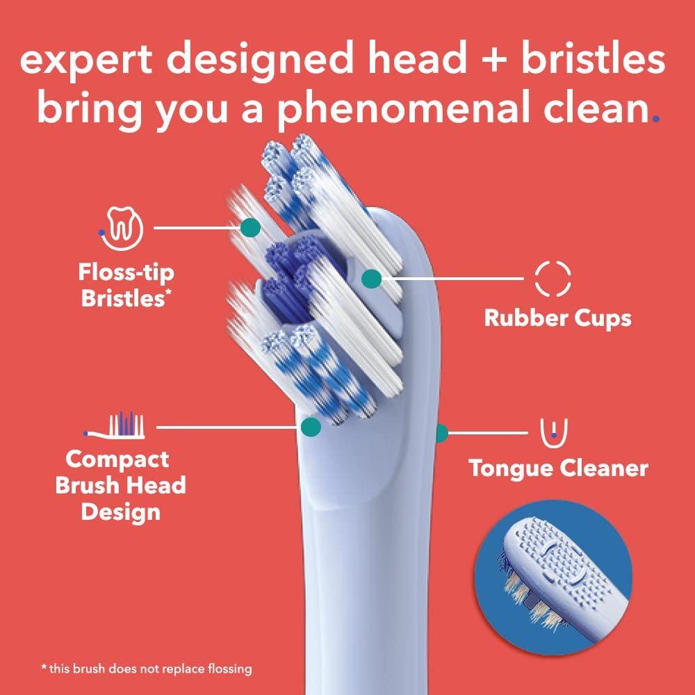 hum by Colgate Smart Electric Toothbrush Kit - Rechargeable Sonic ...