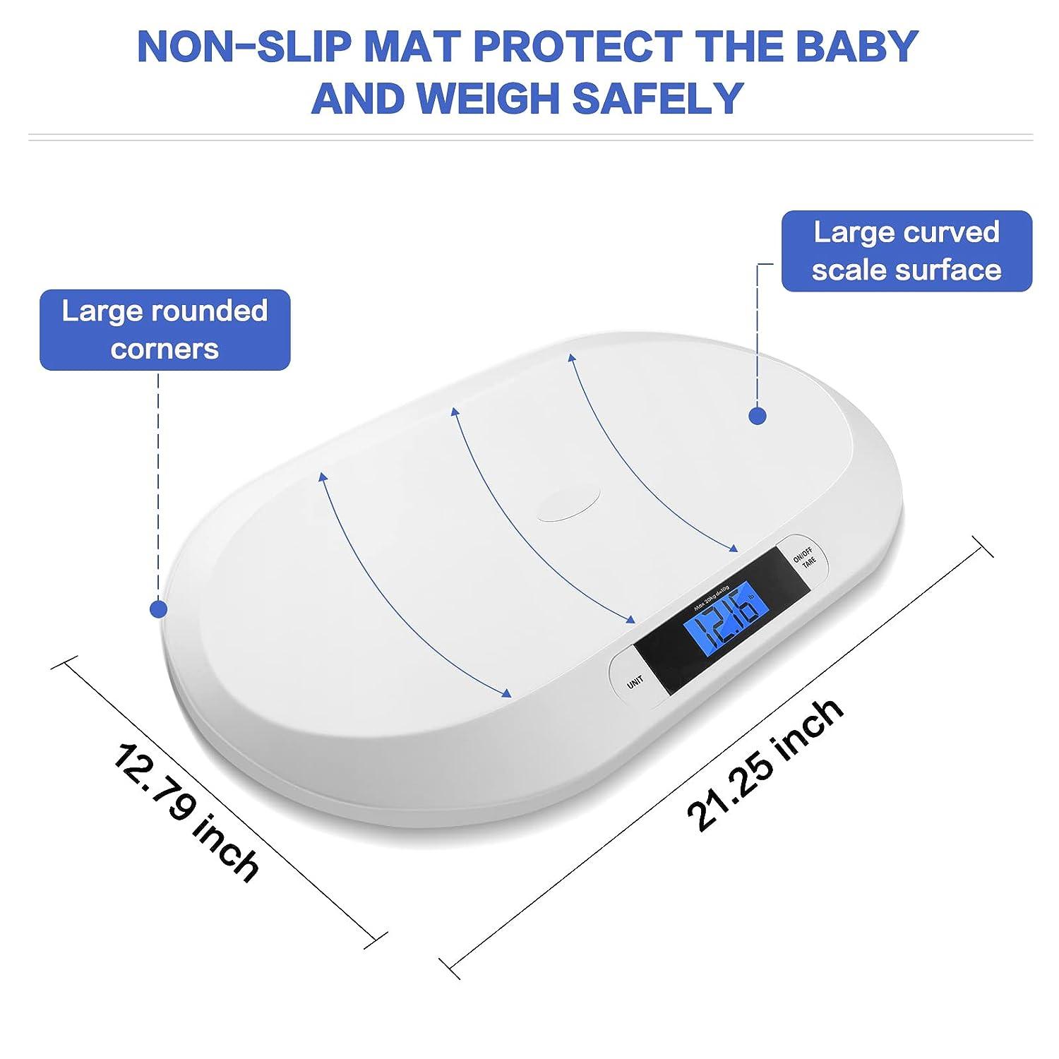 Digital Baby Scale | Infant Scale for 44 lbs | Newborn Baby Scale with ...