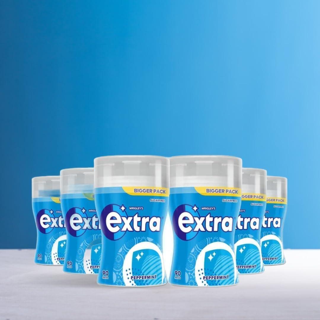 Extra Chewing gum Peppermint Flavor chewing gum Sugar free Chewing gum ...