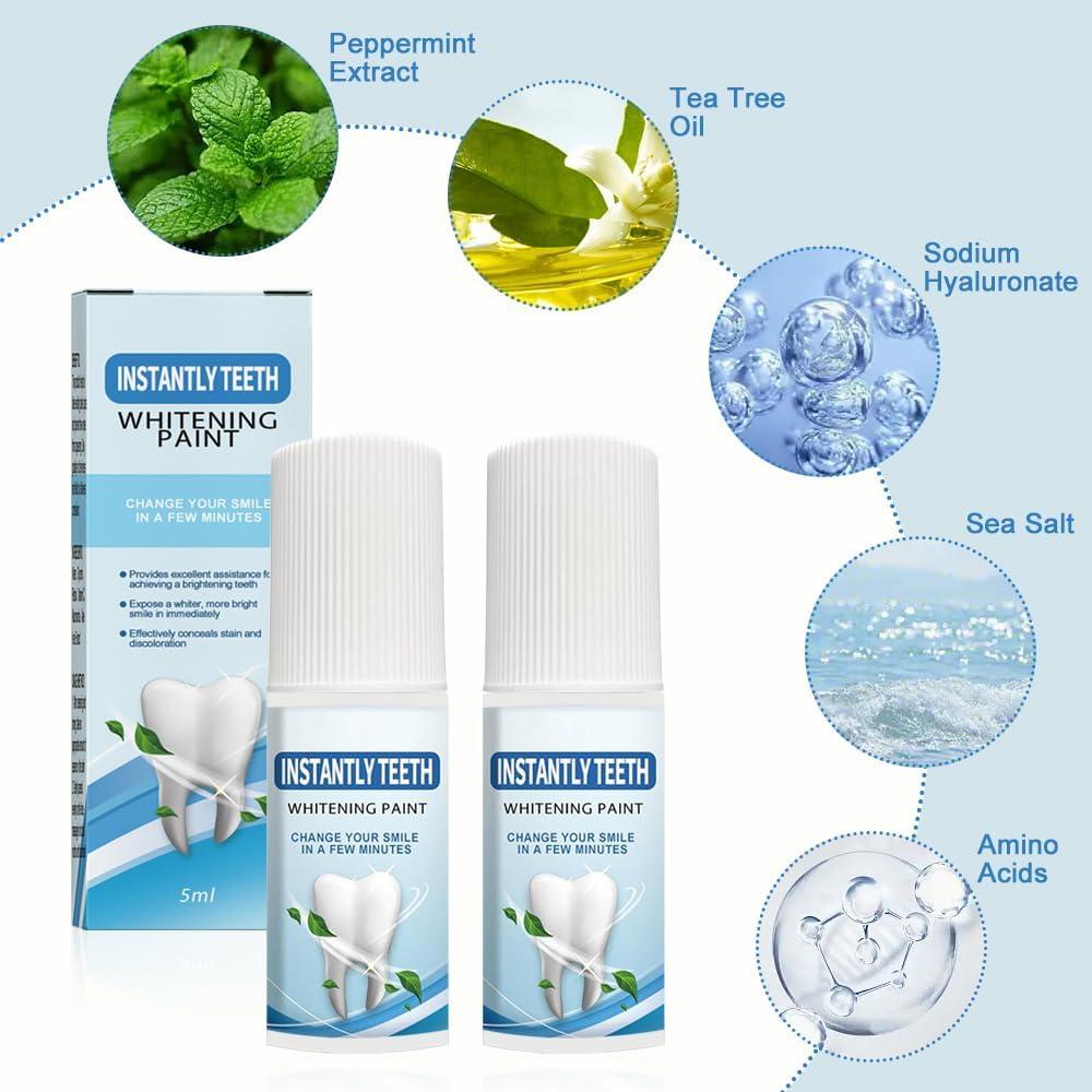 Teeth Whitening Gel | Instant Stain Removal & Color Boost | Upright ...