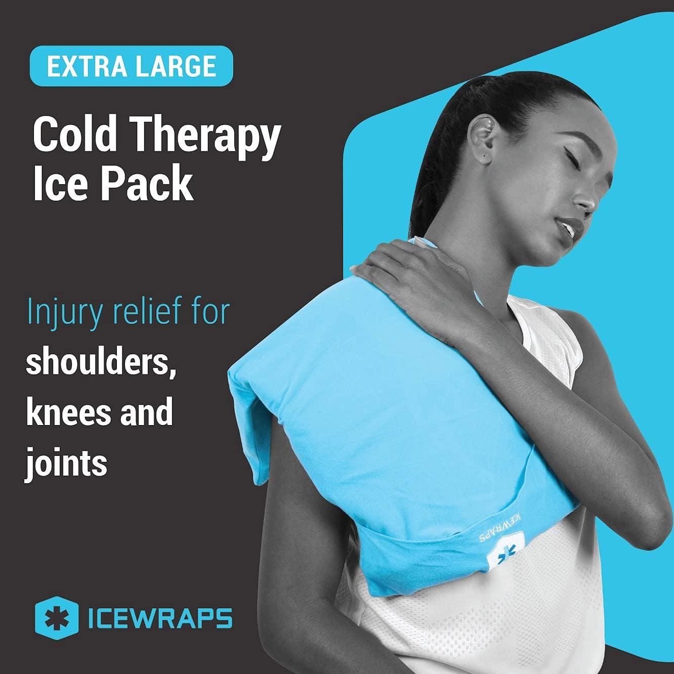 IceWraps 12x21 Extra Large Ice Pack with Soft Fabric Cover | Clay Ice ...