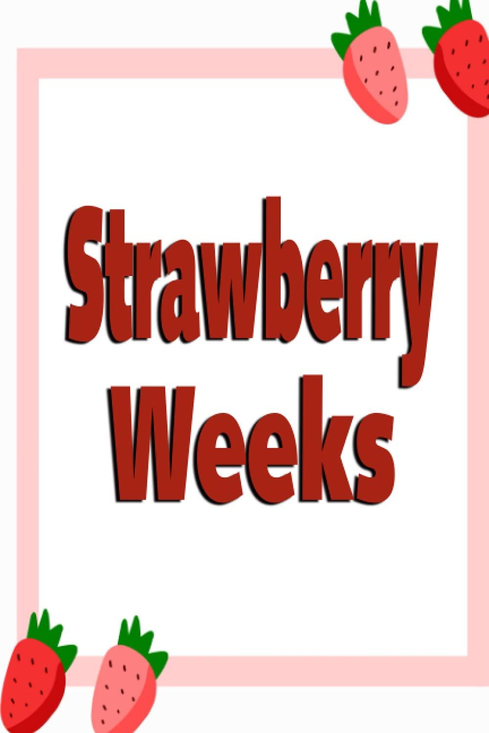 Strawberry Weeks: Undated 4-Year Menstrual Cycle Tracker for Teens ...