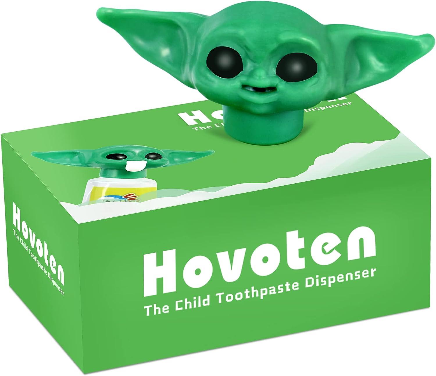 Hovoten Baby Toothpaste Topper Dispenser - Silicone Funny Toothpaste ...