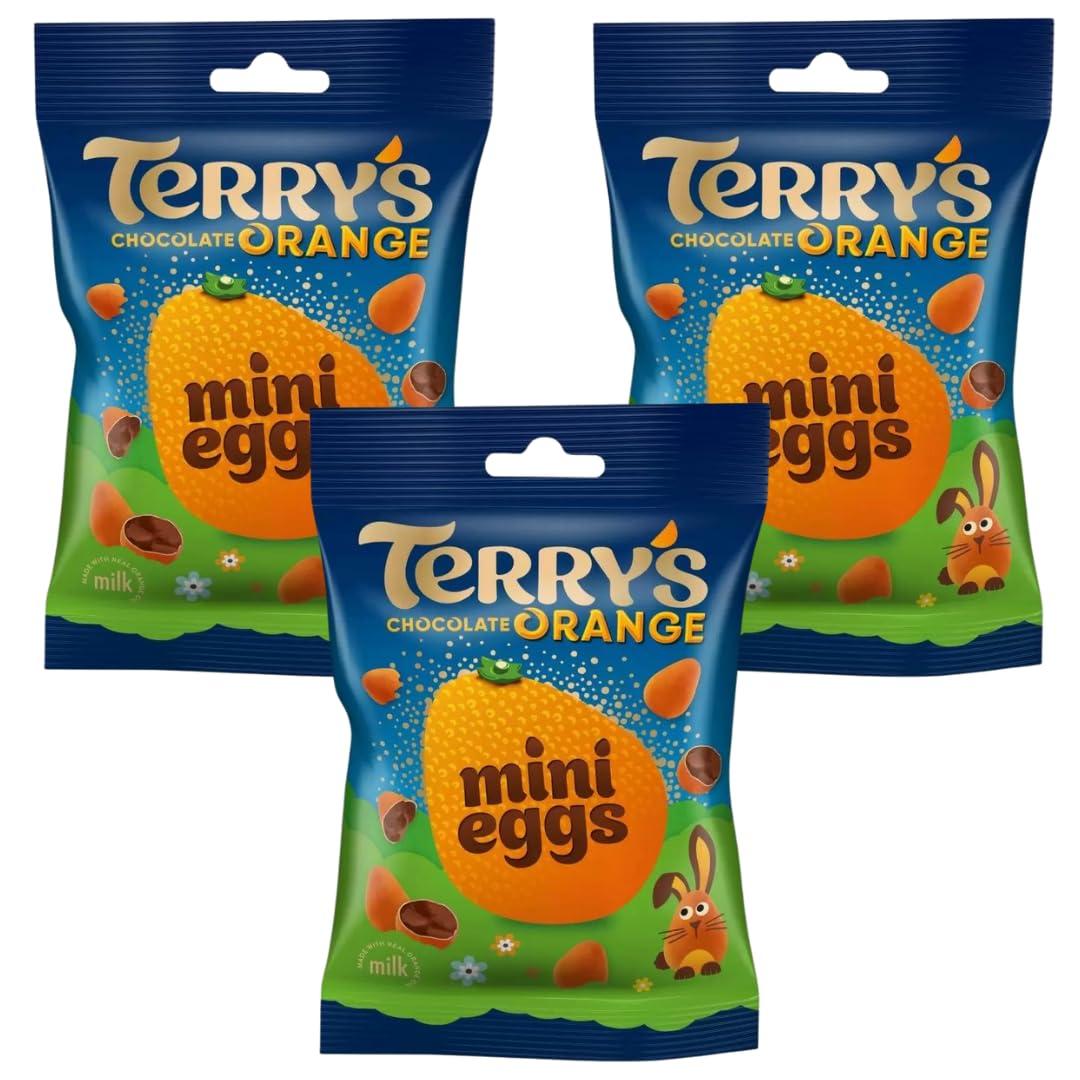 Easter Chocolate Bundle With Terrys Chocolate Orange Mini Eggs 80g (3 ...