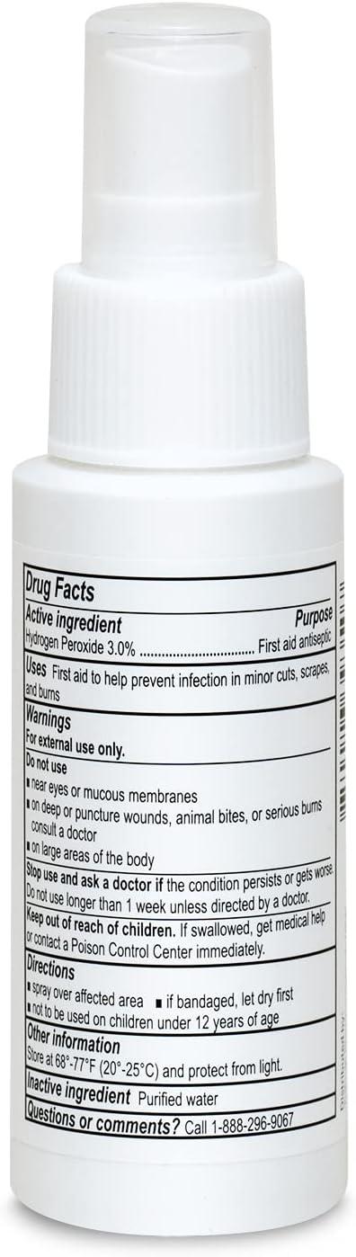 (3 Pack) Globe Hydrogen Peroxide 3% First Aid Antiseptic Spray 2 Fl. Oz ...