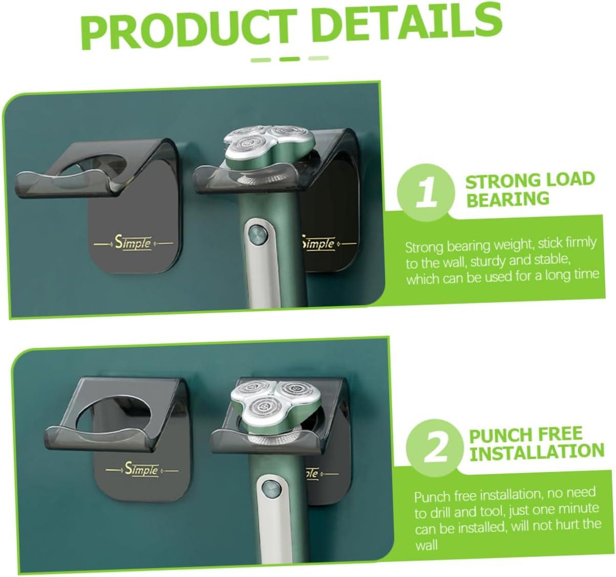 Buy Doitool Self-Adhesive Razor Hanger - Electric Shaver Holder ...