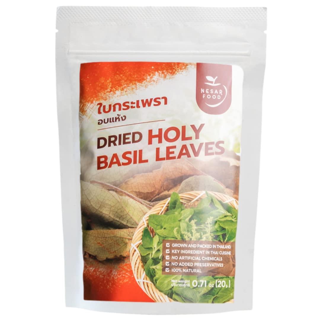 dried sweet basil leaf