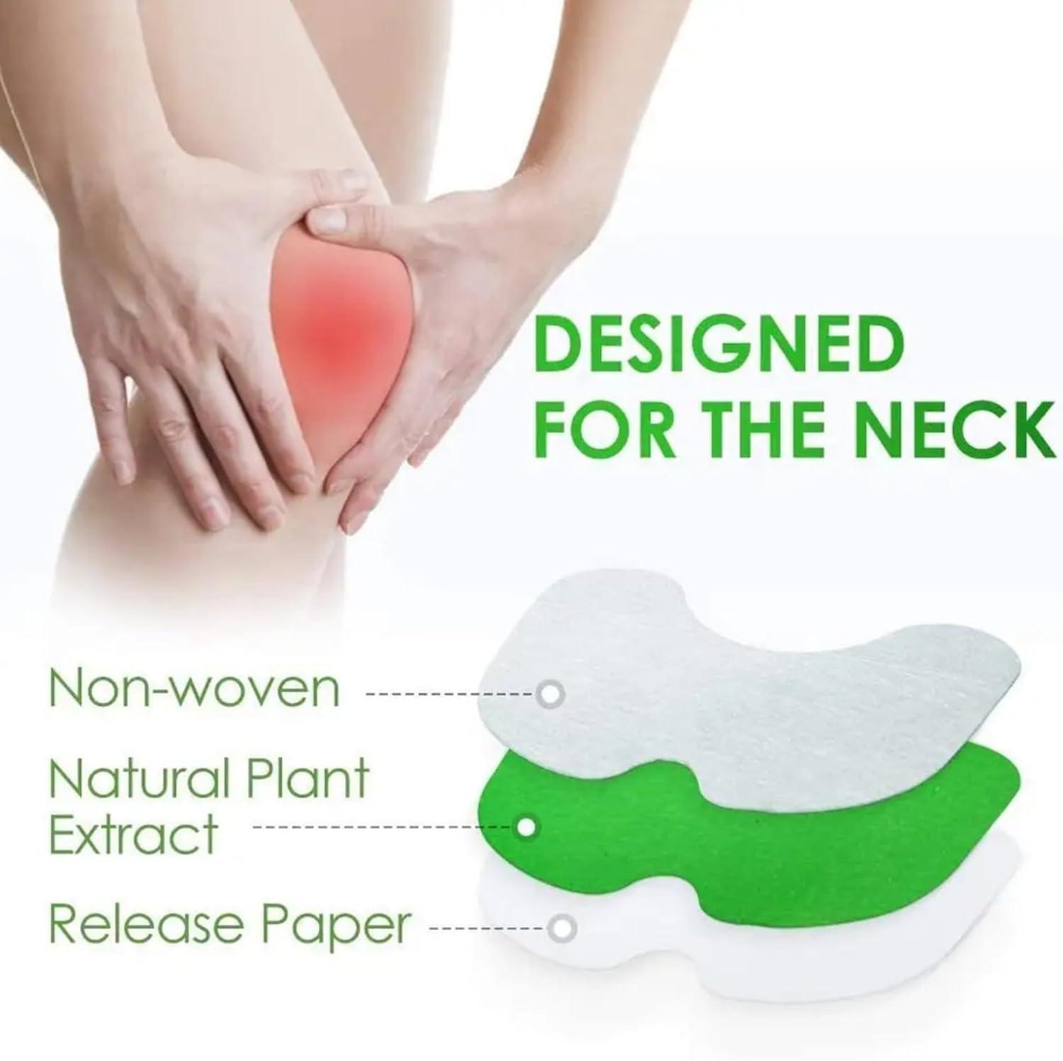 Pain Relief Patch for Knees & Sore Muscles - Wormwood Plasters for Fast ...