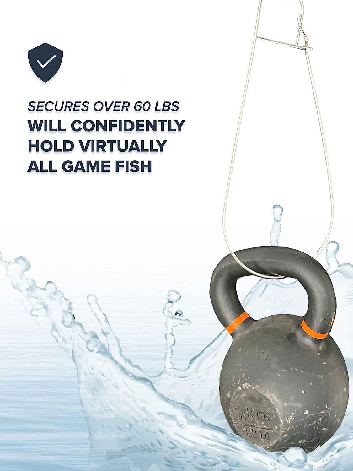 Rogue Endeavor Stainless Steel Spearfishing Stringer with Big Game Clip ...