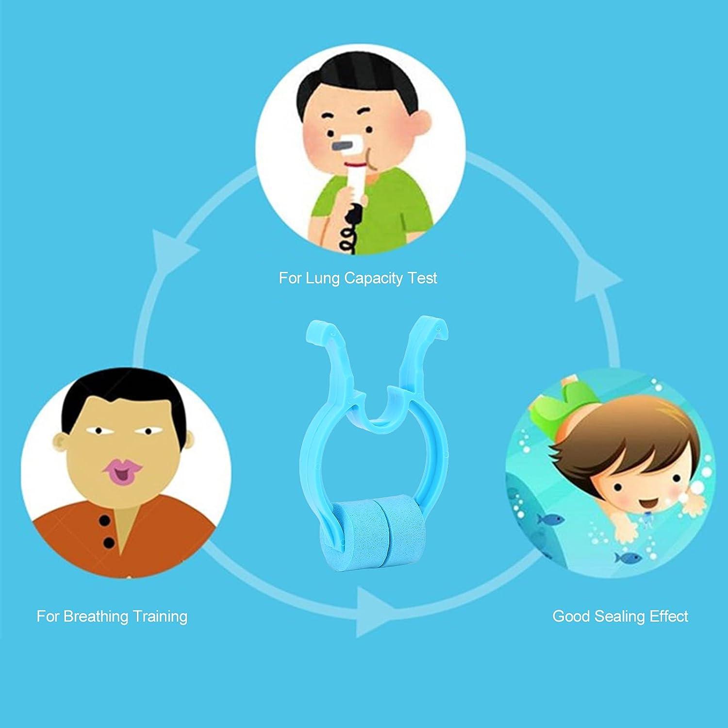 Nose Stop Clips for Pulmonary Function Test - Disposable Plastic Foam ...