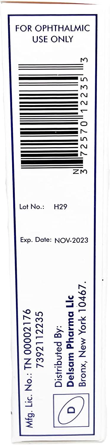 Delsam Pharmas Artificial Eye Ointment - Lubricated Eye Ointment for ...