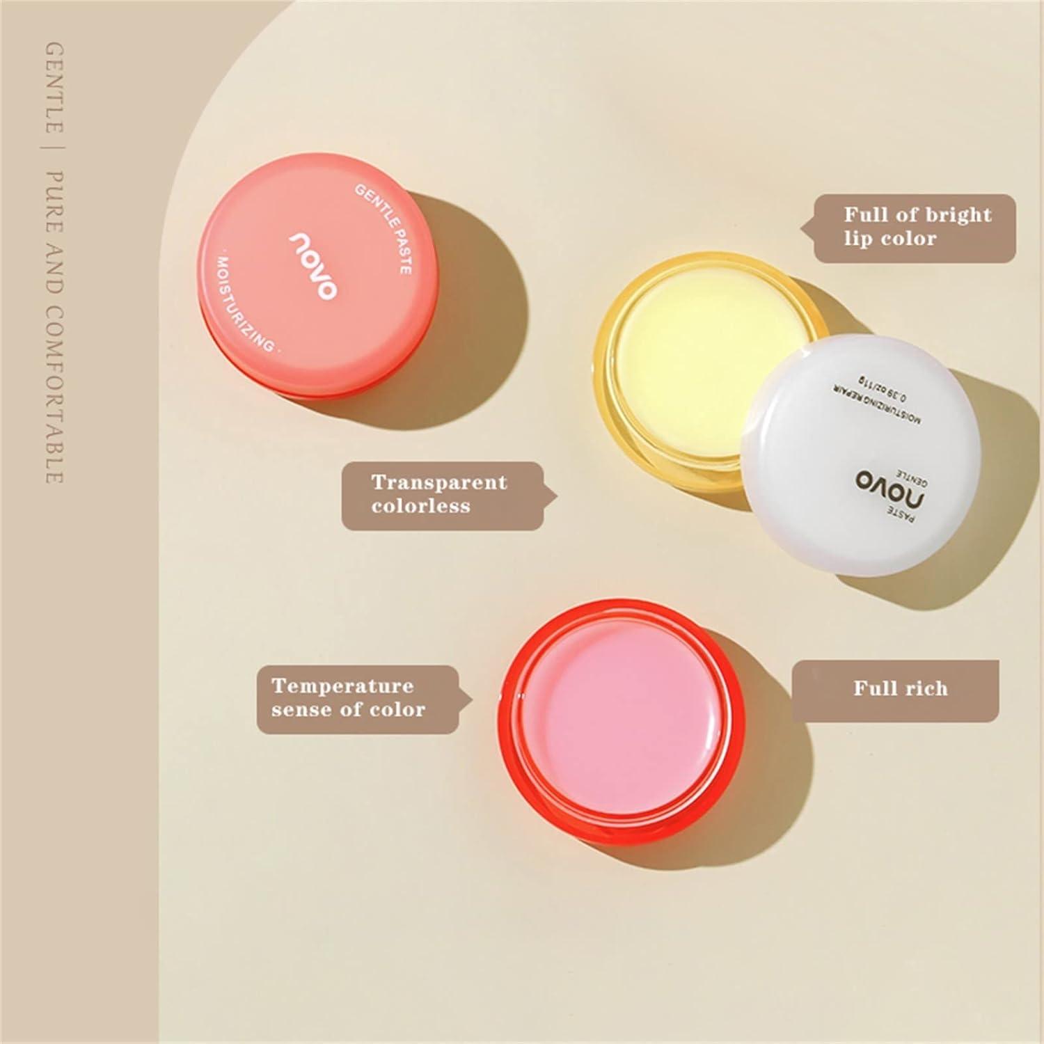 Moisturizing Lip Mask & Natural Peeling Scrub for Dry Cracked Lips - 1 ...