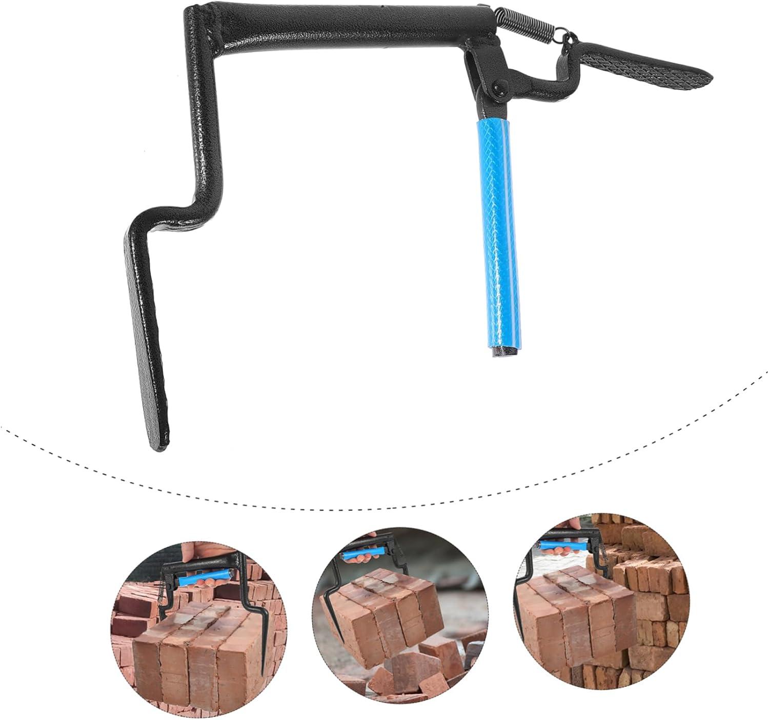 Yardenfun Tools Adjustable Brick Clamp Brick Block Carrier Clamp Steel ...