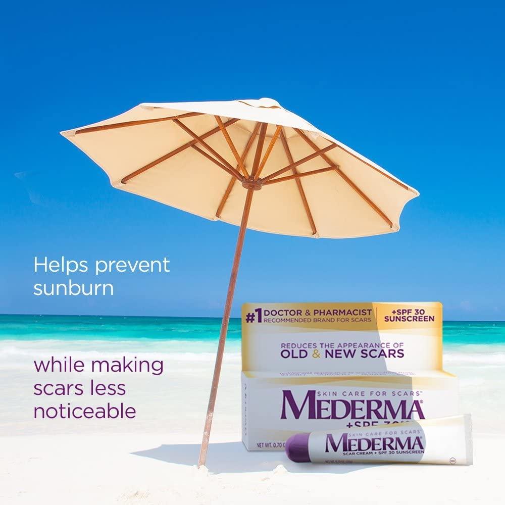Mederma Scar Cream Plus SPF 30 (20g) 0.7oz - Skin Care for Scars with ...