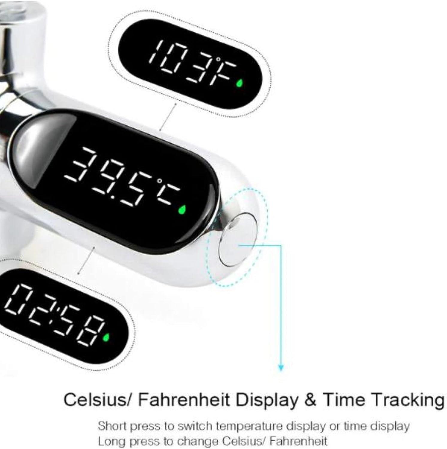 LED Digital Shower Temperature Display Baby Bath Water Thermometer ...