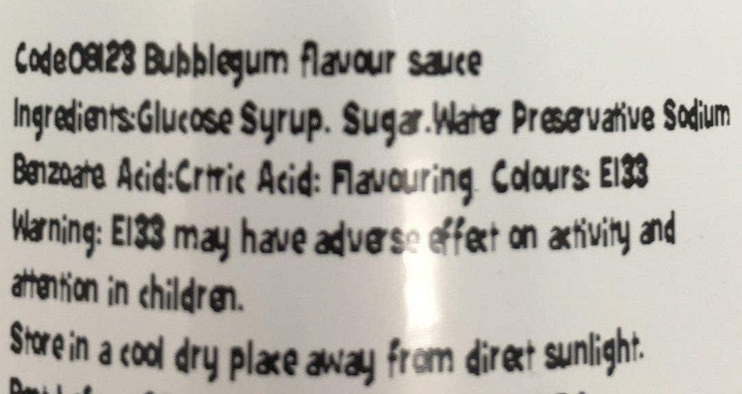 Marcos Reas Bubblegum Ice Cream Topping Sauce 660g - Deliciously Sweet ...