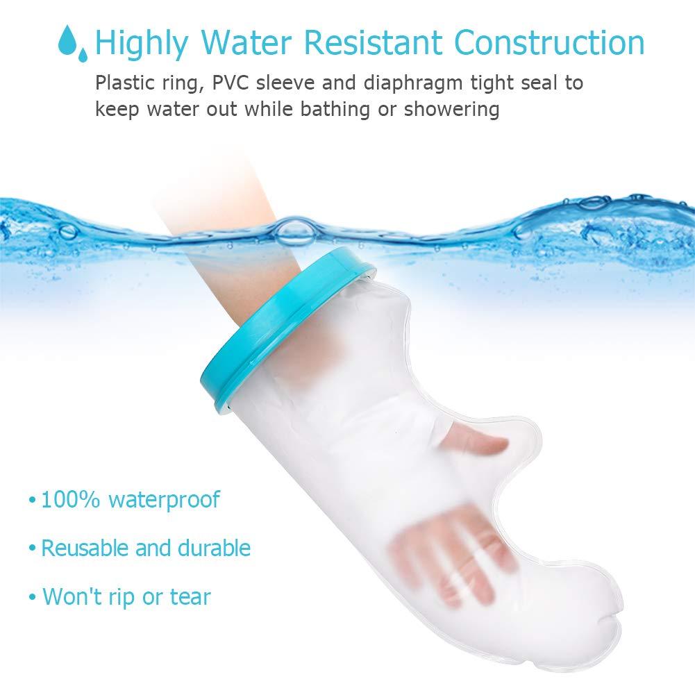 Doact Kids Waterproof Hand Plaster Cover - Reusable Shower Protection ...