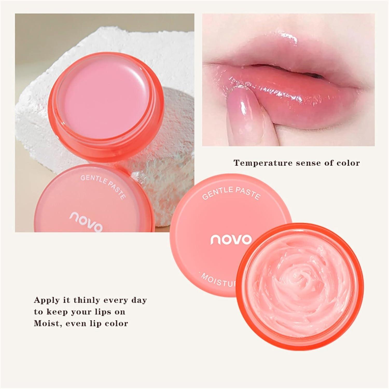 Moisturizing Lip Mask - Natural Lip Peeling & Hydrating Cream for Dry ...
