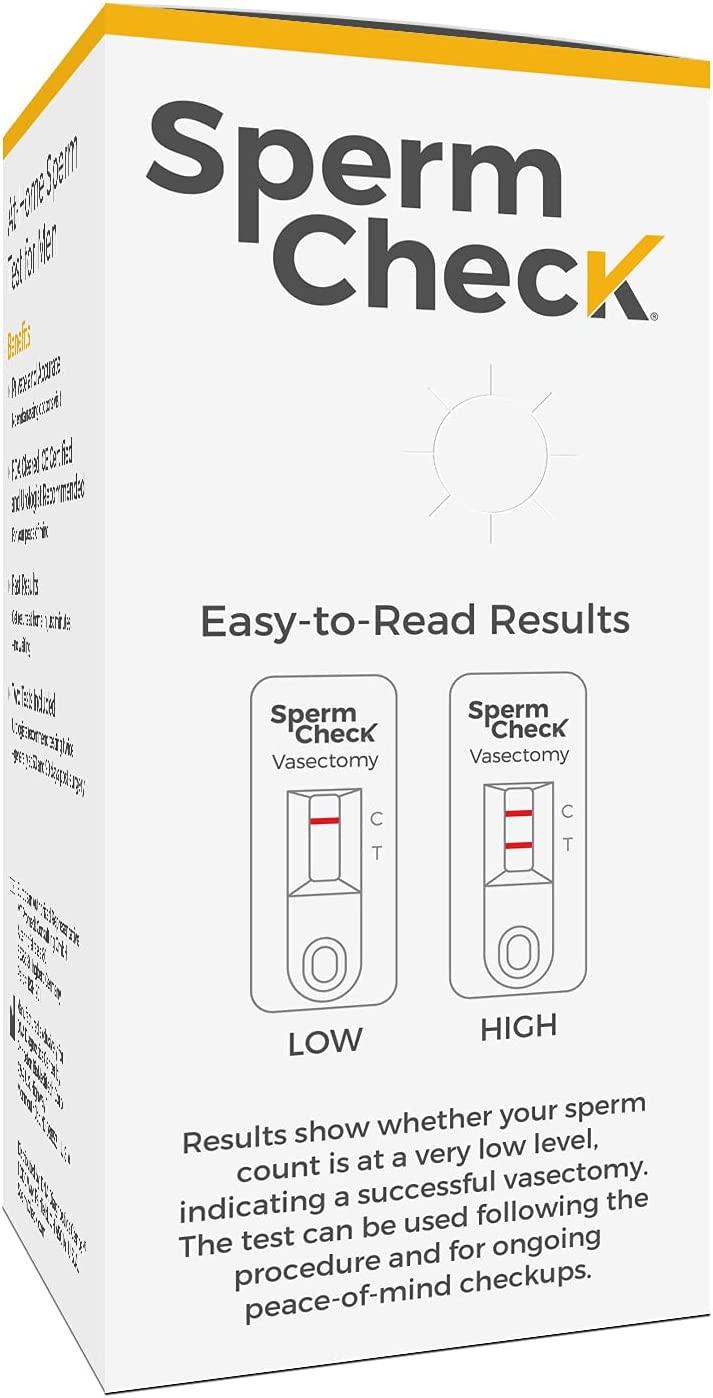 SpermCheck Vasectomy Home Test Kit | FSA & HSA Eligible | Buy Now with ...