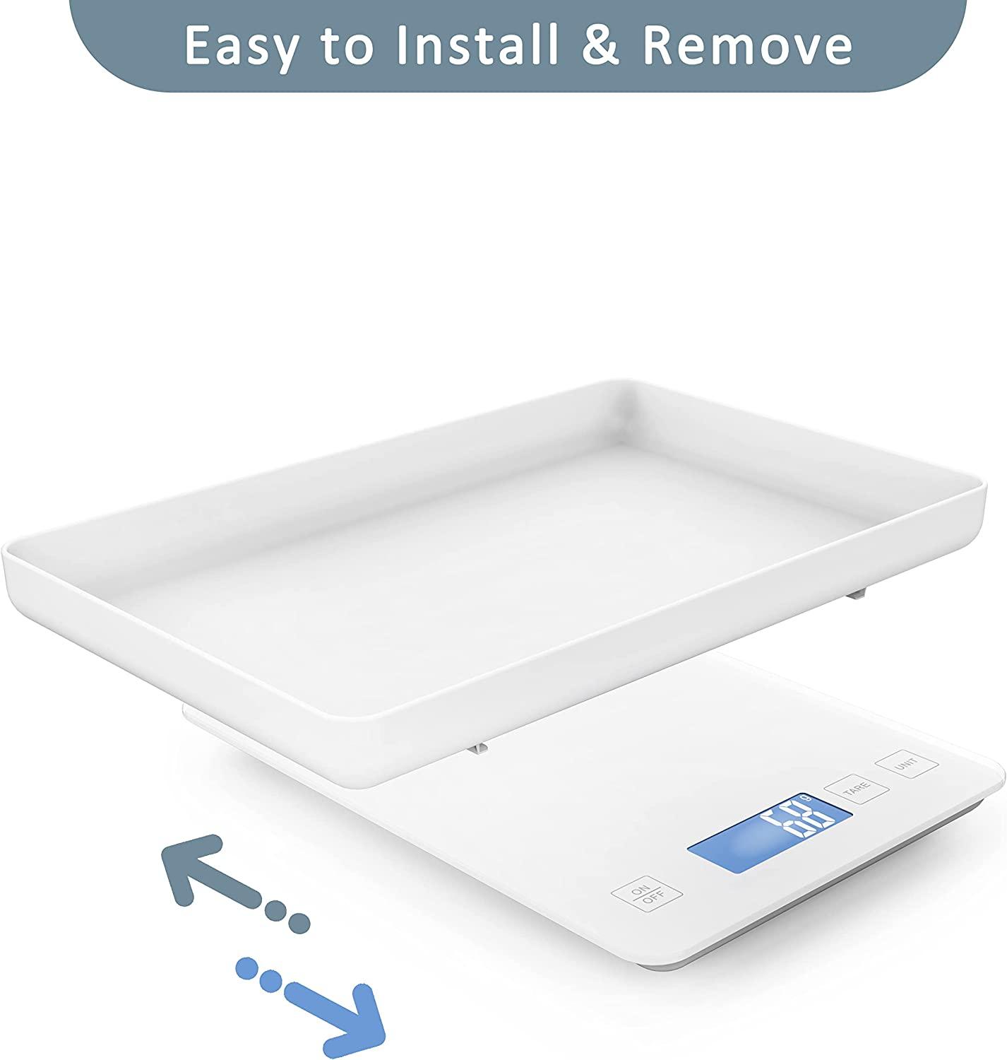 Newborn Pet Scale | Puppy & Kitten Weighing Scale with Detachable Tray ...