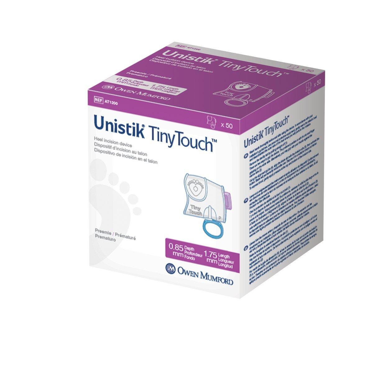 Owen Mumford Unistik TinyTouch Preemie Heel Incision Device - Fast and ...